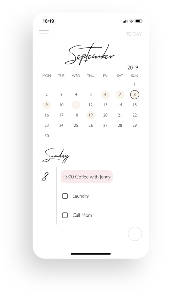 iPhone App - PLANBELLA